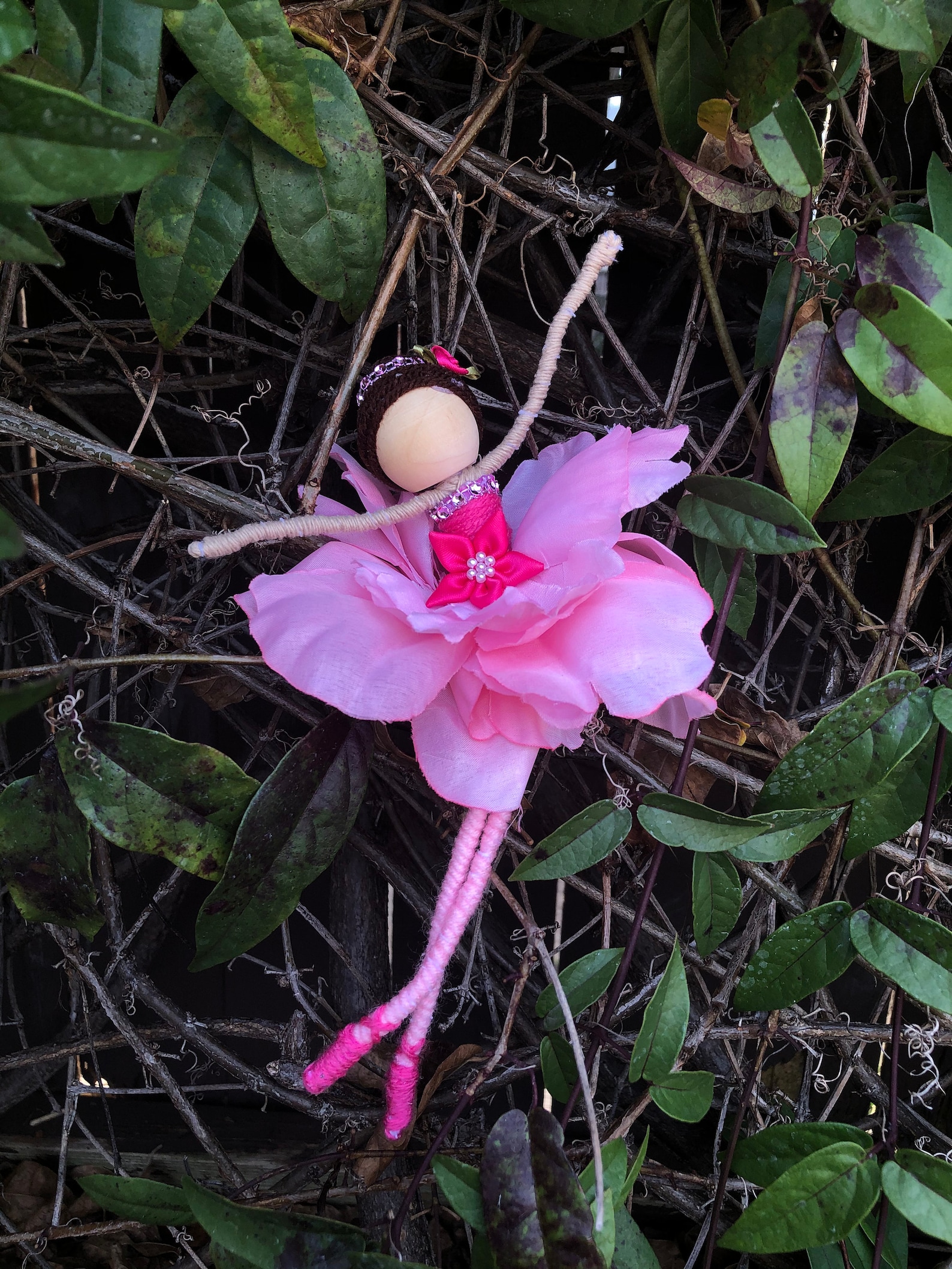 Pink Flower Fairy Dolls | Etsy