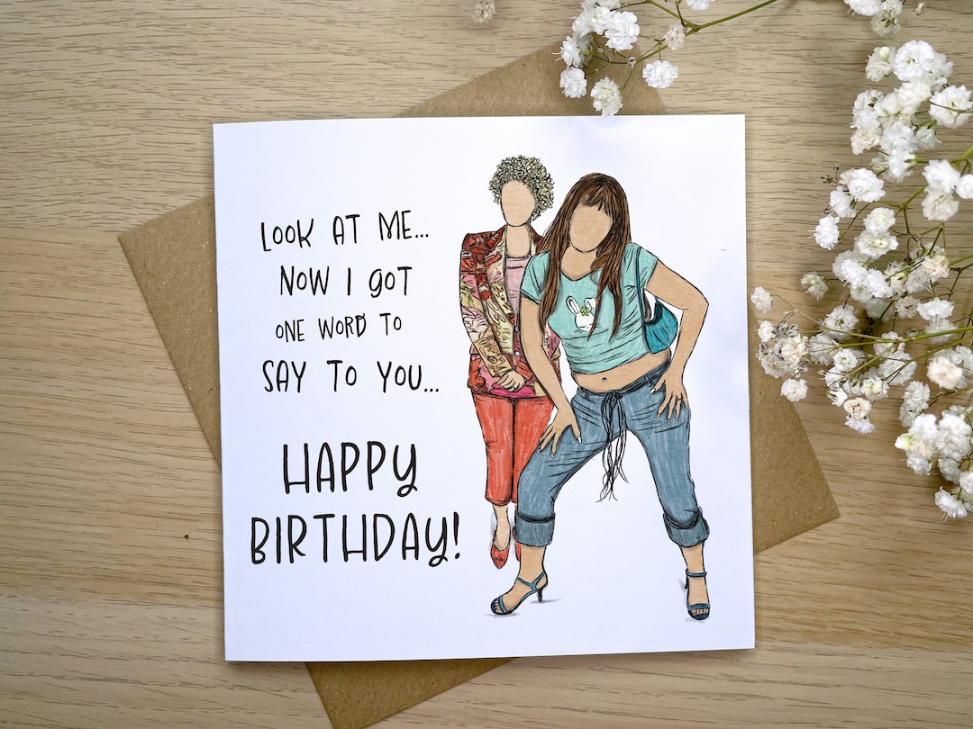 Kath and Kim Birthday Card, Kath and Kim Gift Card, Cards for ...