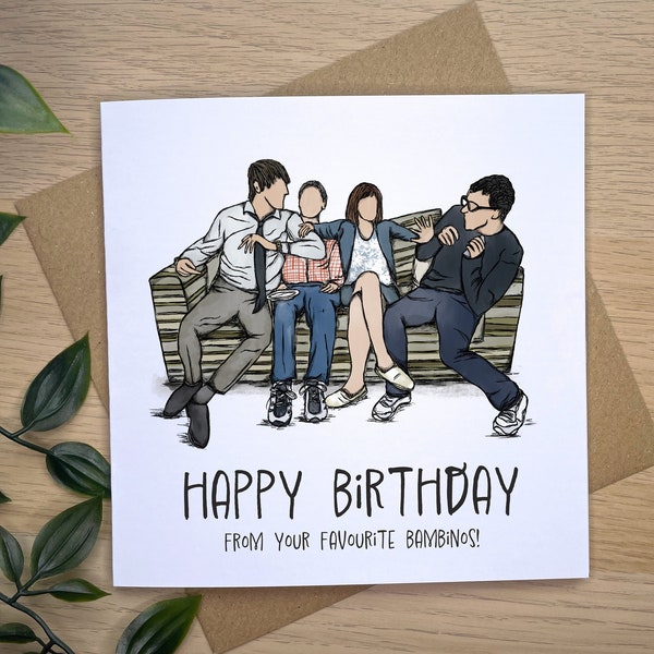 Friday Night Dinner Birthday Card - Etsy