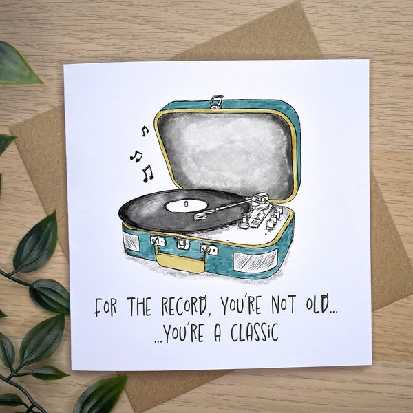 Youre Old Birthday Card - Etsy