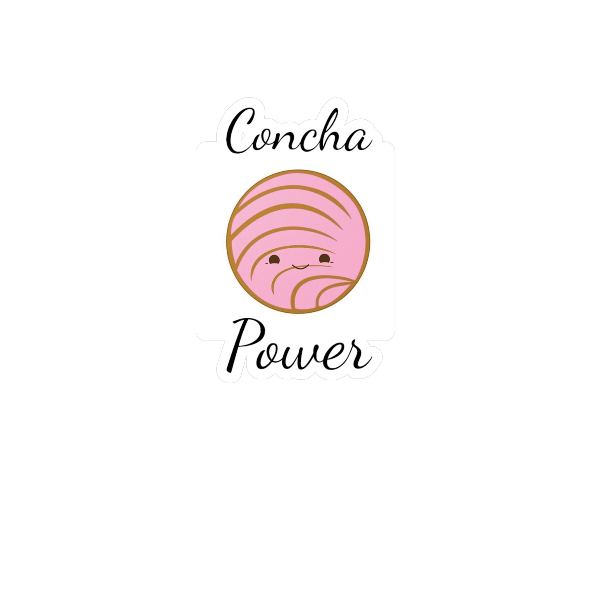 Concha Power Kiss-cut Vinyl Decals - Etsy