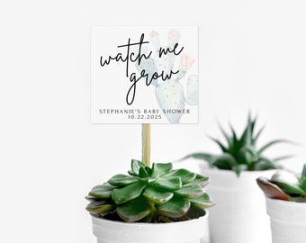 Watch Me Grow Tags - Etsy