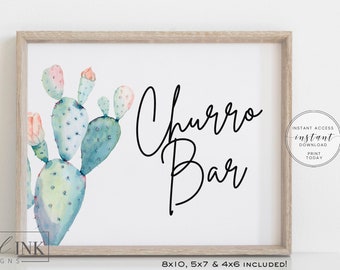 Churro Bar Sign | Etsy