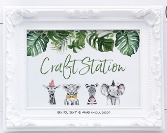 Craft Station Sign - Etsy