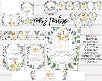 Printable Birthday Package | Etsy