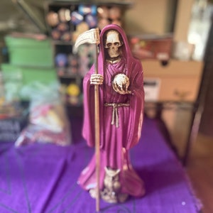 12 Santa Muerte Statue | Etsy