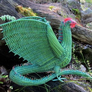 Mythical Creature Figurines Basilisk Statue | Etsy