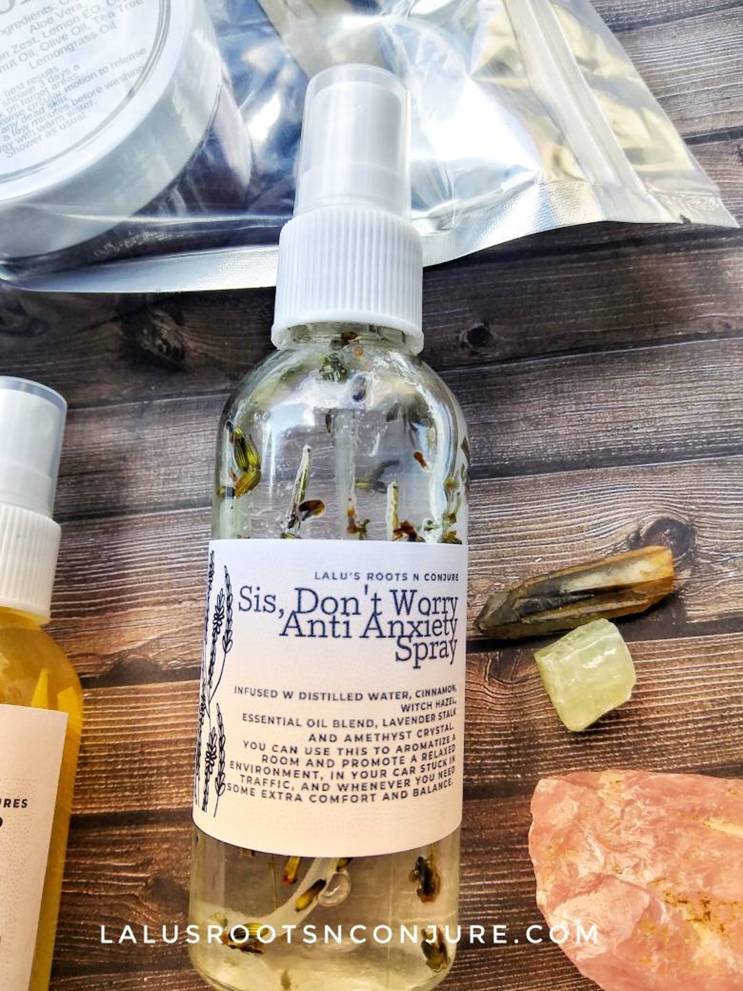 Sisdont Worry Anti Anxiety Spray - Etsy