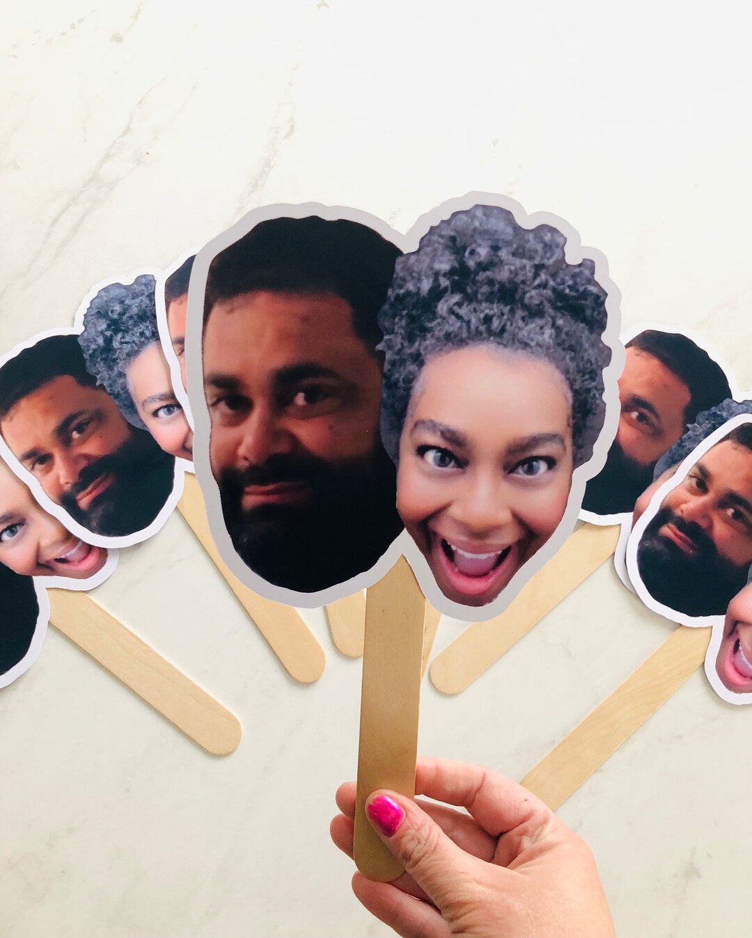 Party Big Heads on a Stick for Birthday, Bachelor, Bachelorette ...