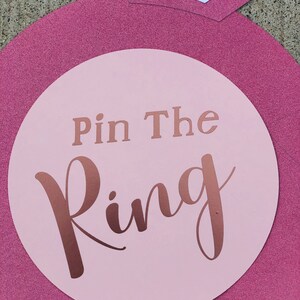 Pin the Ring, Bachelorette Party Game, Bling Ring, Party Games, Blind ...