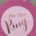 Pin the Ring, Bachelorette Party Game, Bling Ring, Party Games, Blind ...