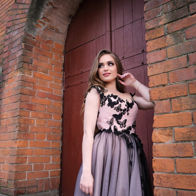 Ombre Evening Dress - Etsy