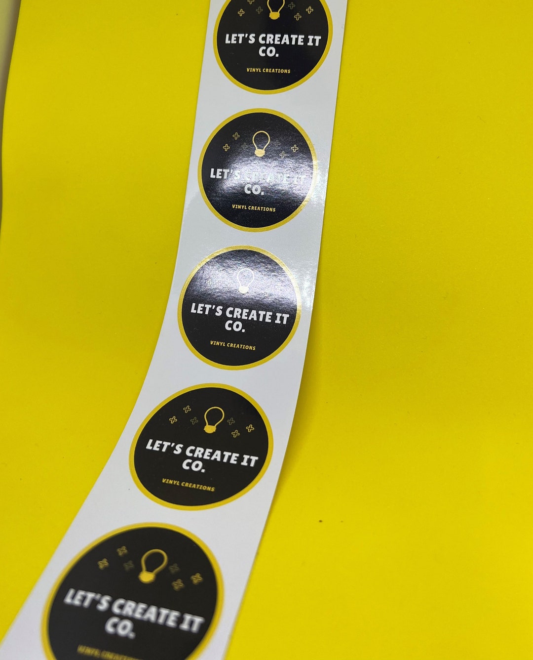 100 4 Inch Custom Stickers/bulk Vinyl Labels/ecosolvent Full Color ...