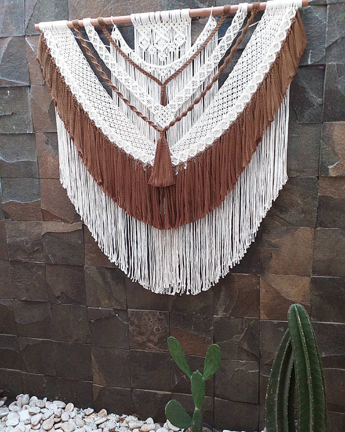 Large Woven Macrame Wall Hanging Handmade Macrame Wall Art - Etsy