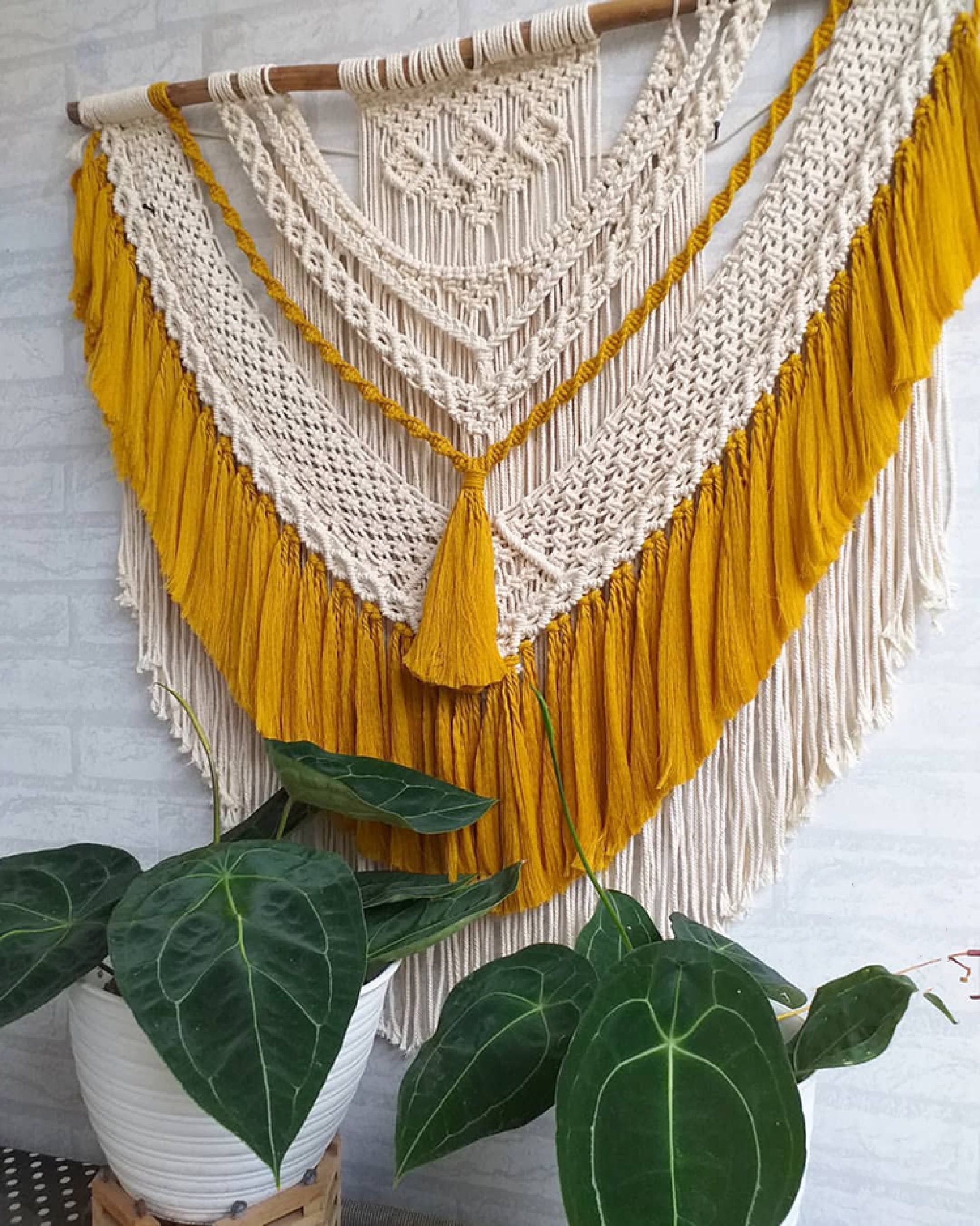 Large Woven Macrame Wall Hanging Handmade Macrame Wall Art - Etsy
