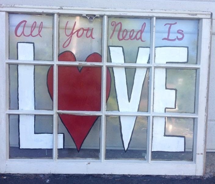 Custom Painted Window Panes - Etsy