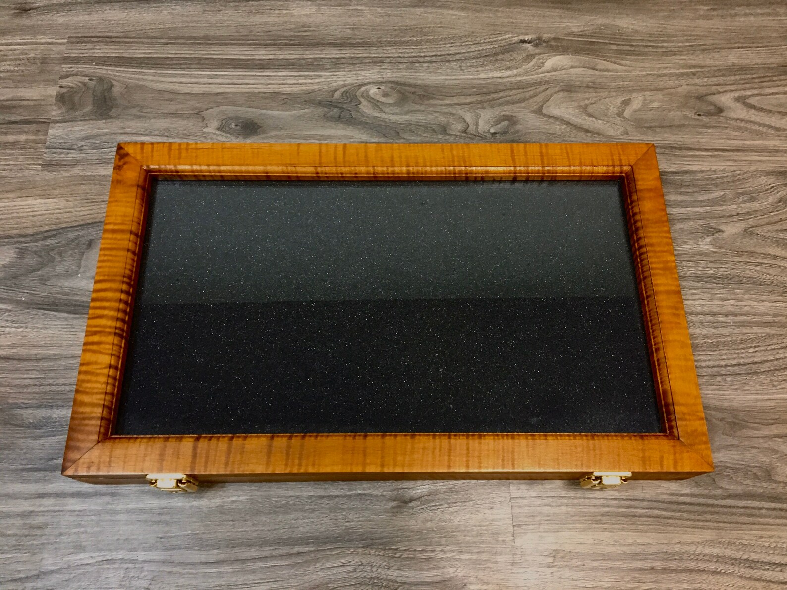 Curly Maple Display Case 12 X 20 X 2 1/2 - Etsy
