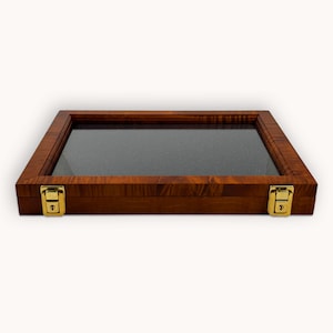 Curly Maple Artifact Display Case 12"x16"x2" (outside Dimension) - Etsy