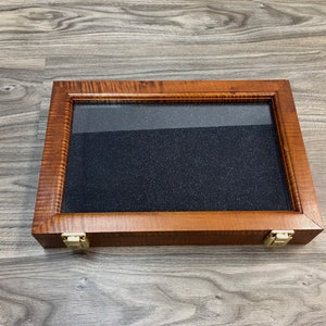 Curly Maple Display Case 10 X 15 X 2 1/2 O.D. - Etsy