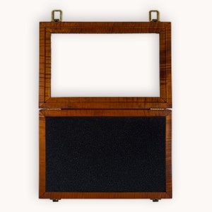 Curly Maple Display Case 10" X 15" X 2 1/2 (O.D.) - Etsy
