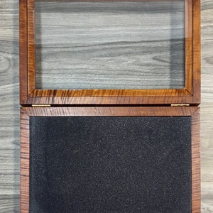 Curly Maple Display Case 10 X 15 X 2 1/2 O.D. - Etsy