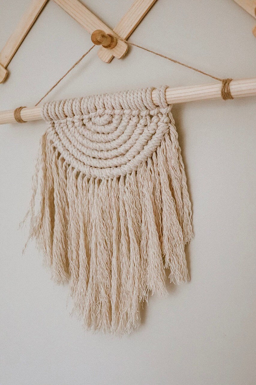 Macrame Wall Hanging: Moon & Sun - Etsy