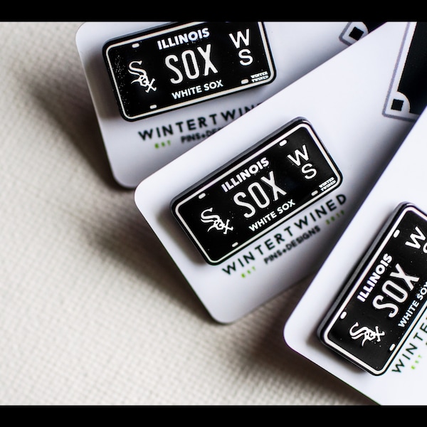 Chicago Enamel Pin - Etsy