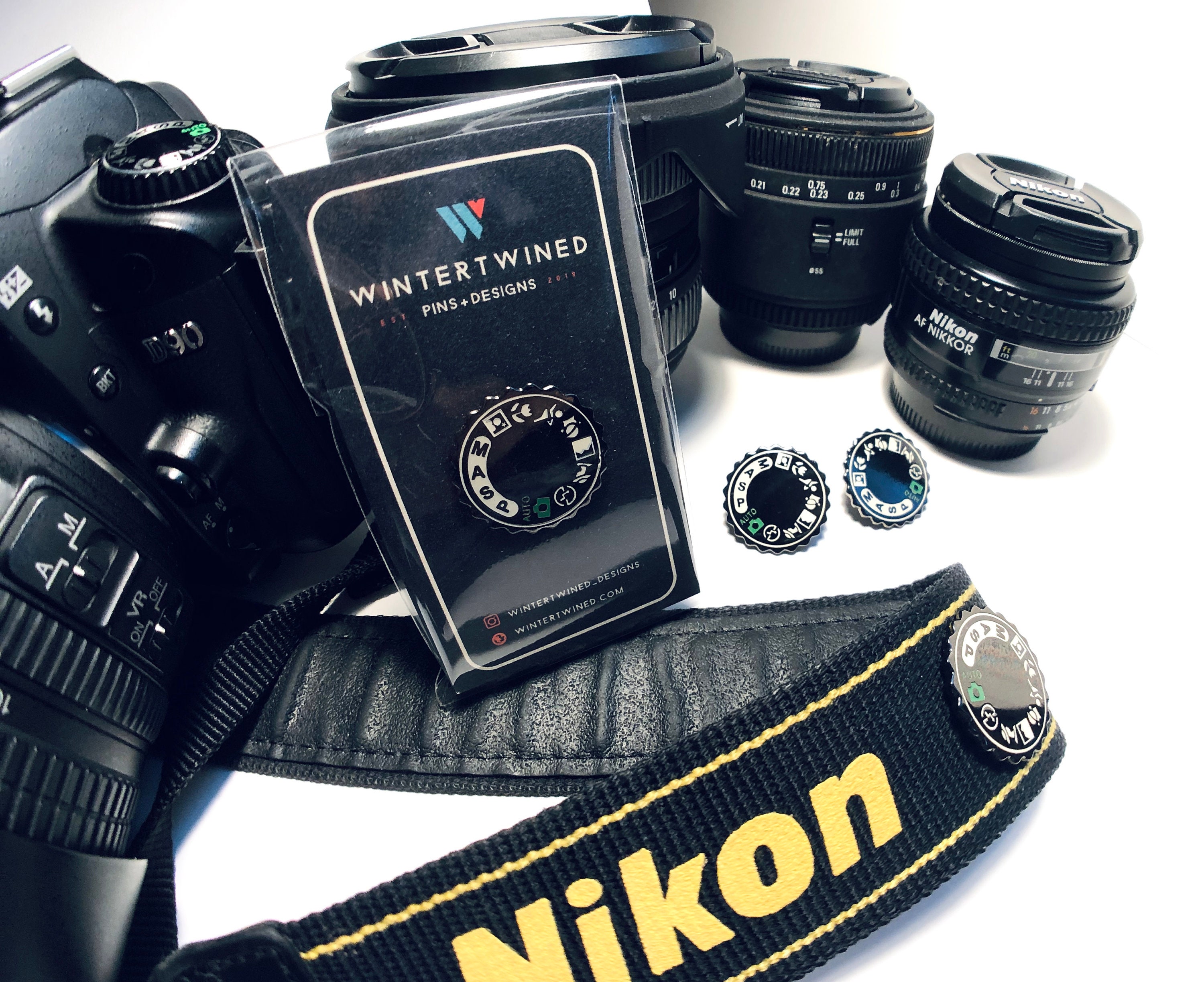 DSLR Nikon Camera Mode Setting Dial Hard Enamel Pin Black - Etsy