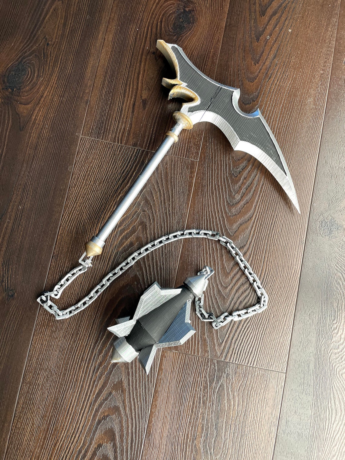Hayabusa Style Kusarigama (chain Sickle) From Nioh - Etsy