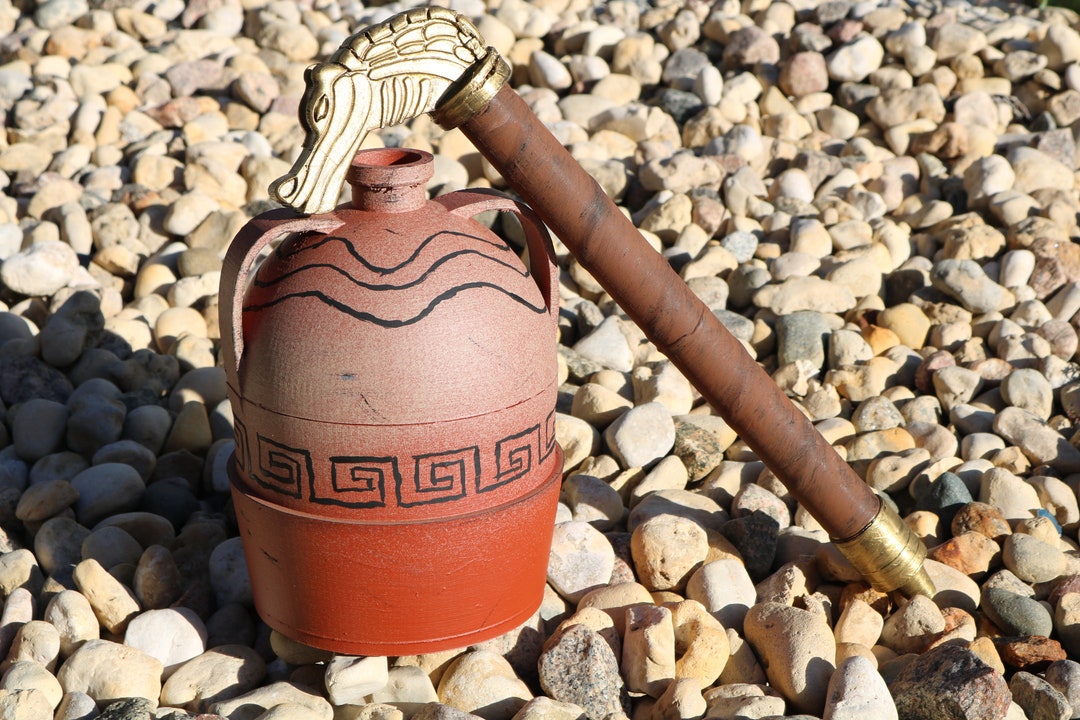 Bo Rai Cho Jug and Staff From Mortal Kombat - Etsy