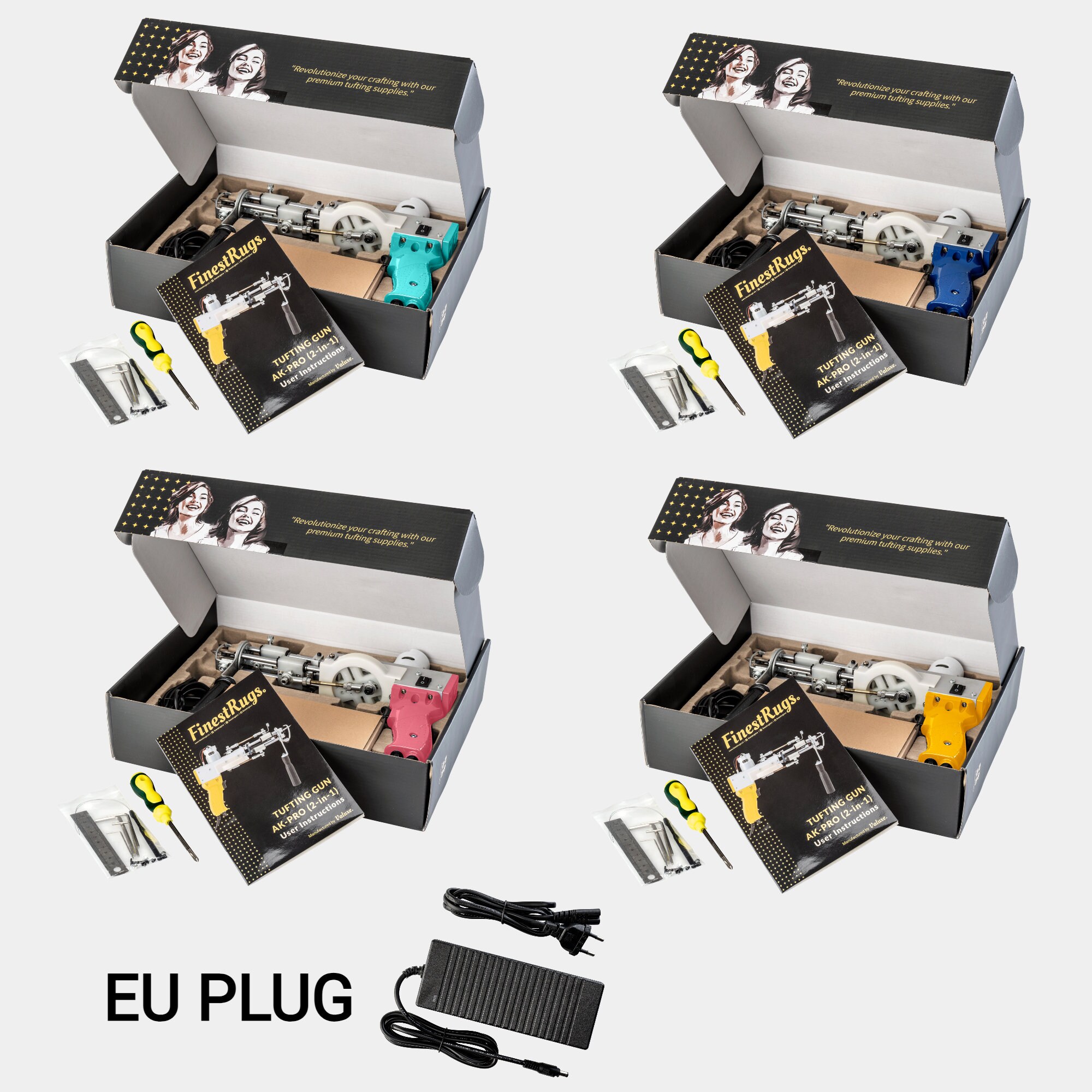 Tufting Starter Kit Tufting Gun, Primary Tufting Cloth and Tuft Frame ...