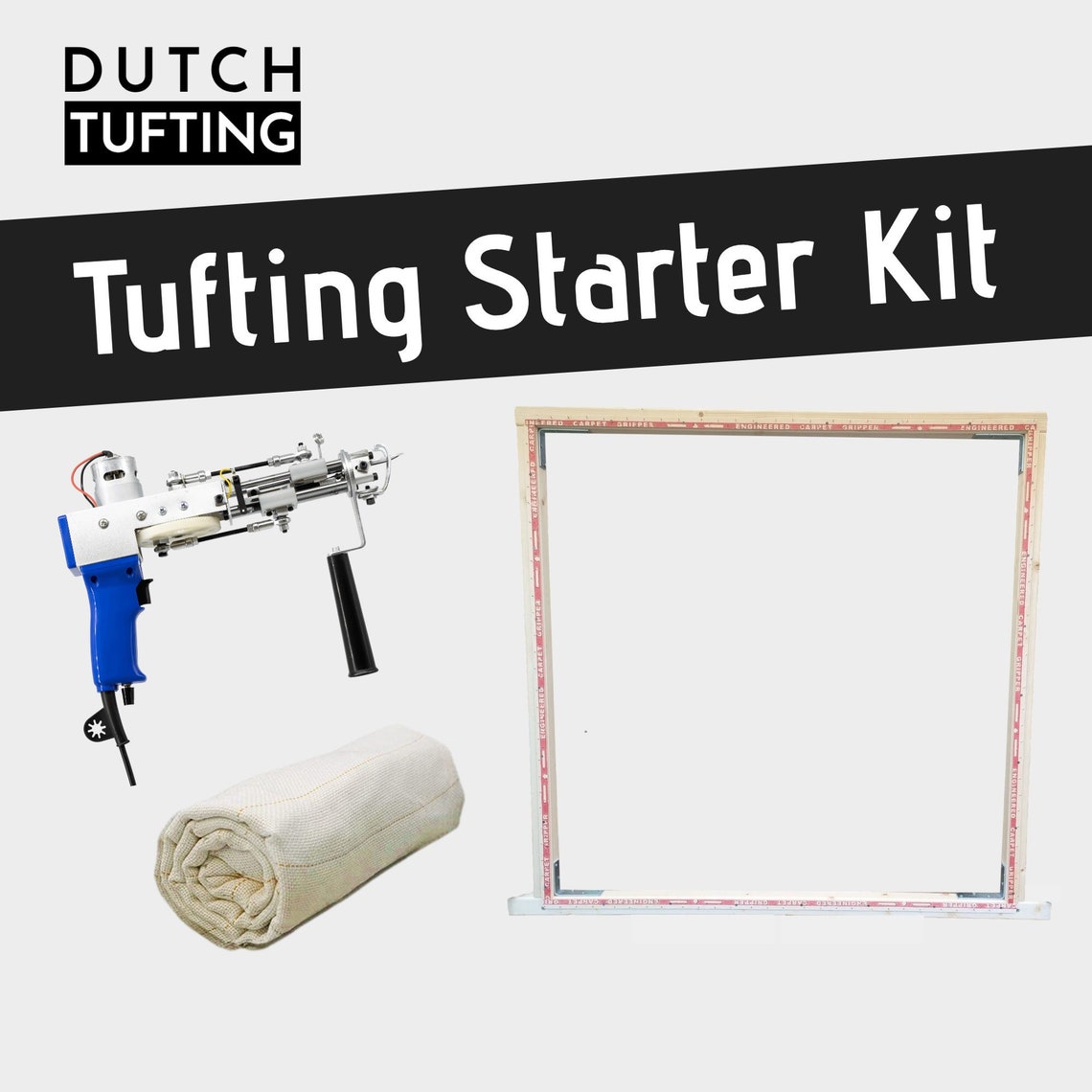 Tufting Starter Kit Tufting Gun Primary Tufting Cloth and - Etsy