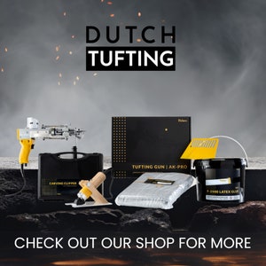 Tufting Starter Kit Tufting Gun, Primary Tufting Cloth and Tuft Frame ...