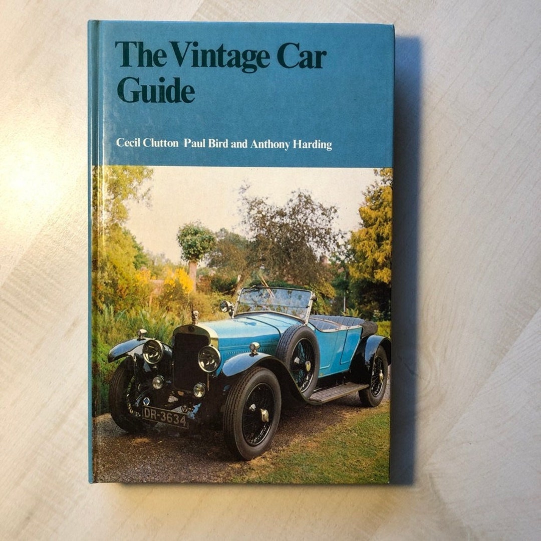 In Fine Condition "the Vintage Car Guide" by Clutton/bird/harding ...