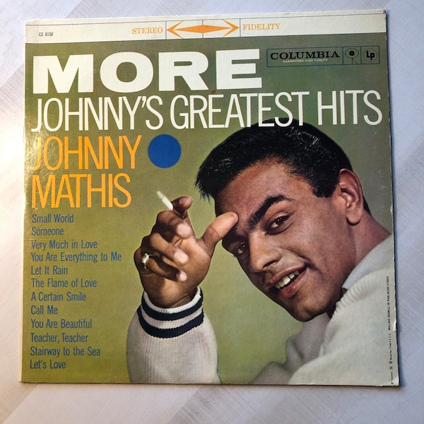 Johnny Mathis - Etsy
