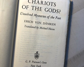 Chariots of the Gods by Eric Von Daniken - Etsy