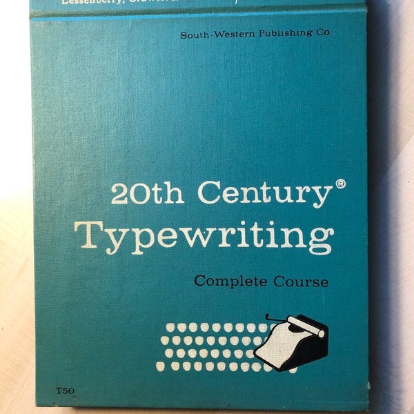 Typing Book - Etsy