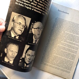 In Good Overall Vintage Condition "the Warren Report—about Pres. Kennedy's Assassination ...