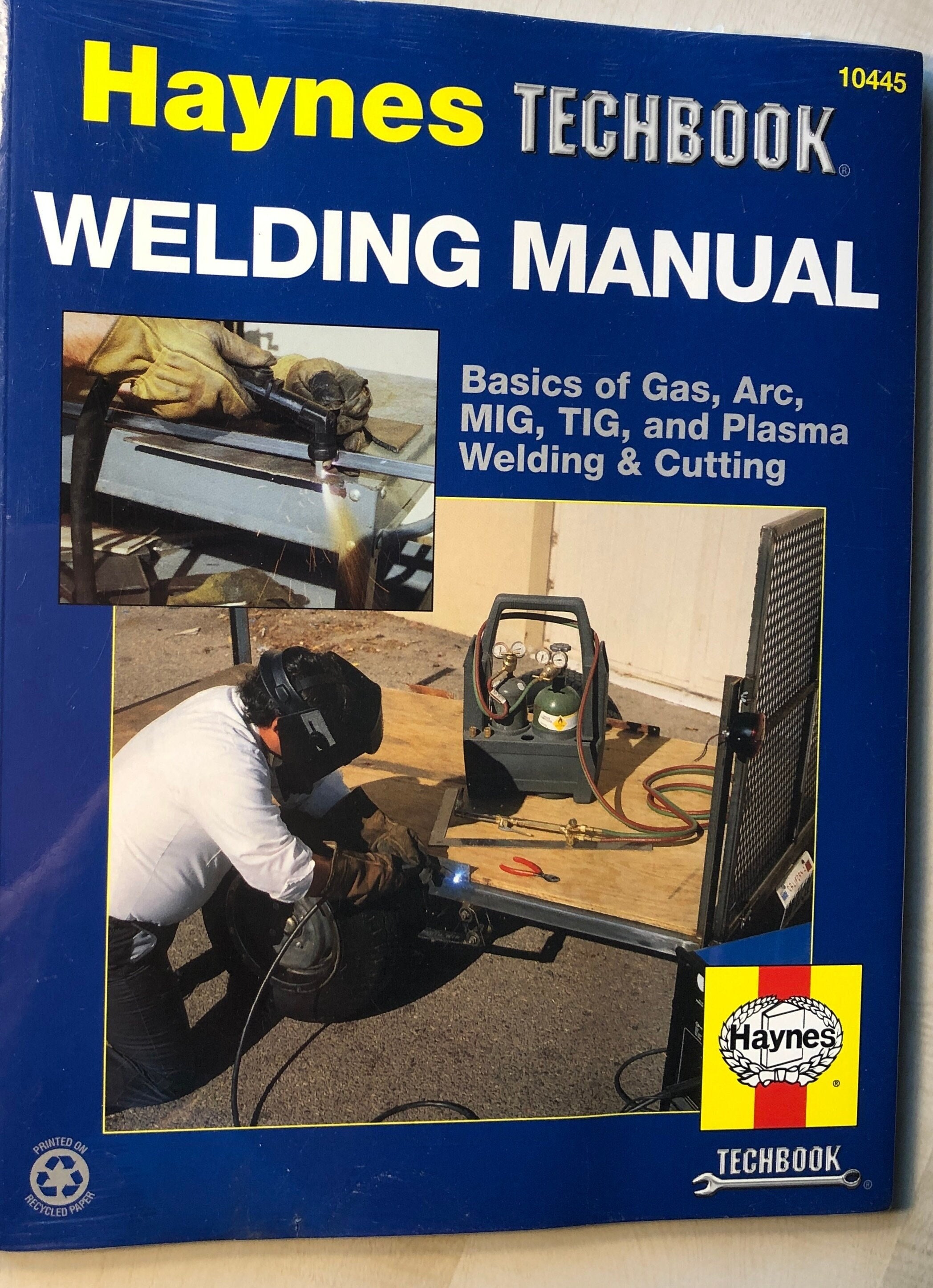 New in Wrapper haynes Techbook Welding Manualbasics of Gas, Arc, Mig ...
