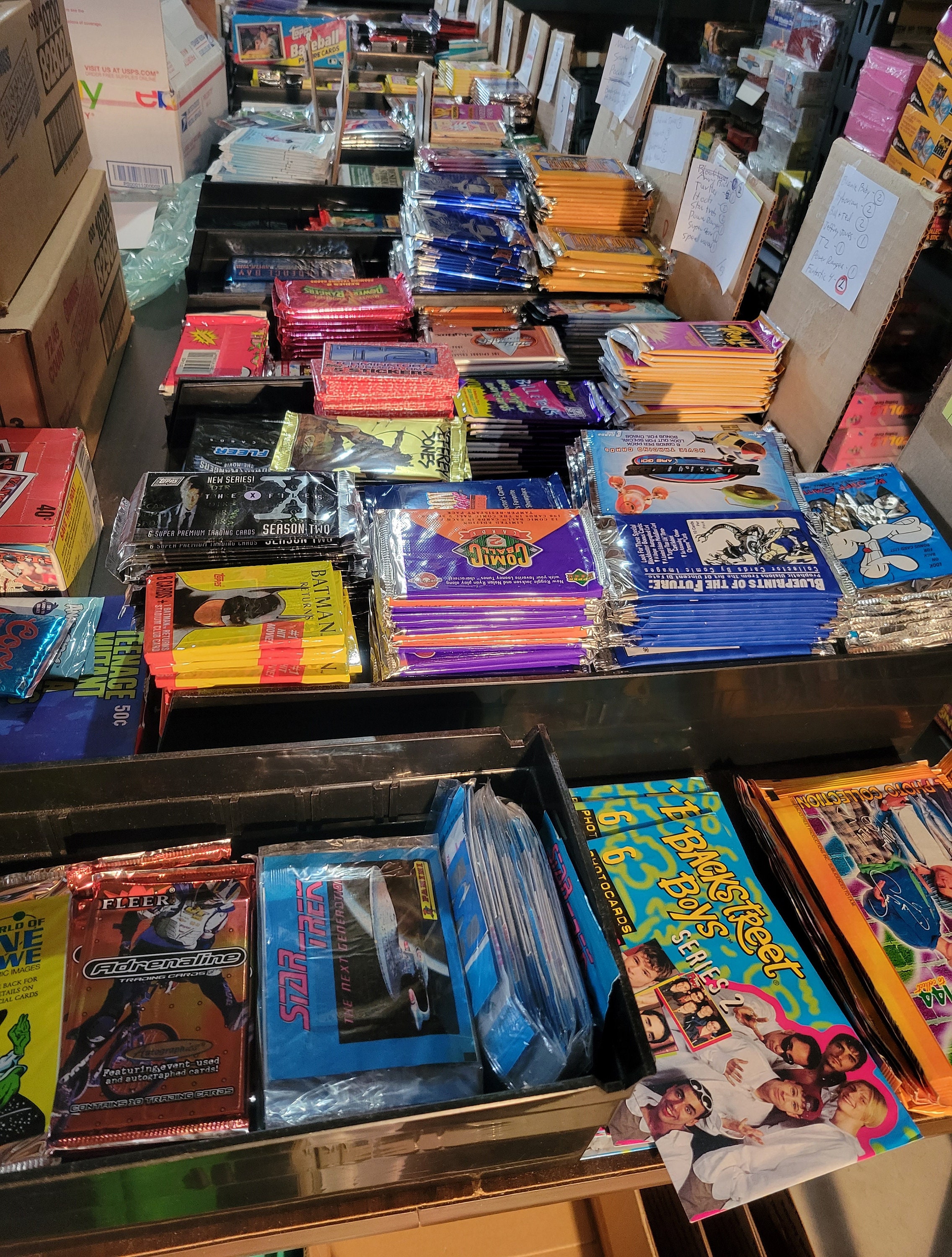 Non Sports Trading Card Packs - You Will Get A Total of 128 Vintage ...