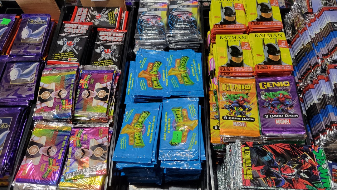 Non Sports Trading Card Packs - You Will Get A Total of 128 Vintage ...