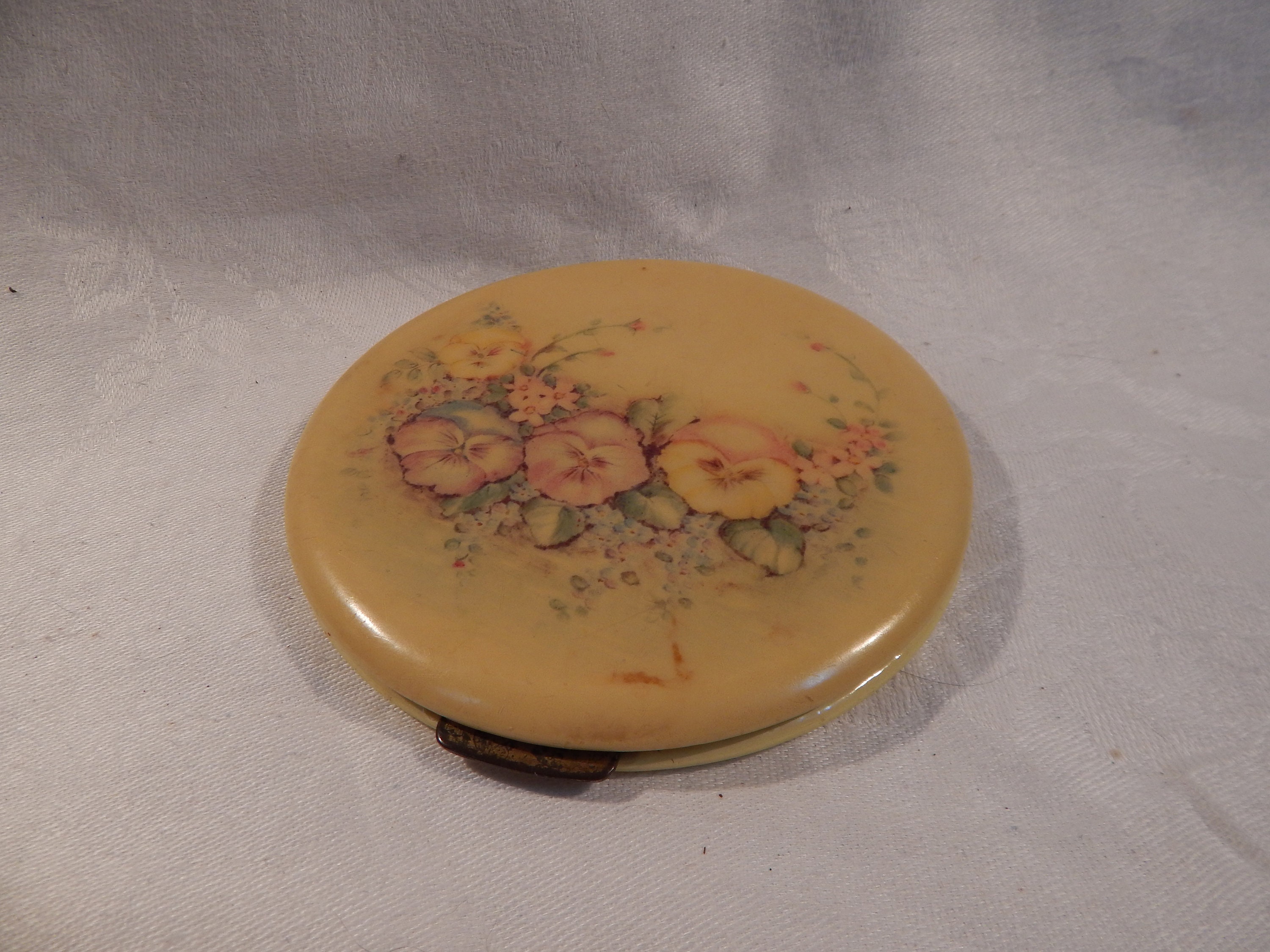 Vintage Bakelite Cosmetics Compact - Etsy