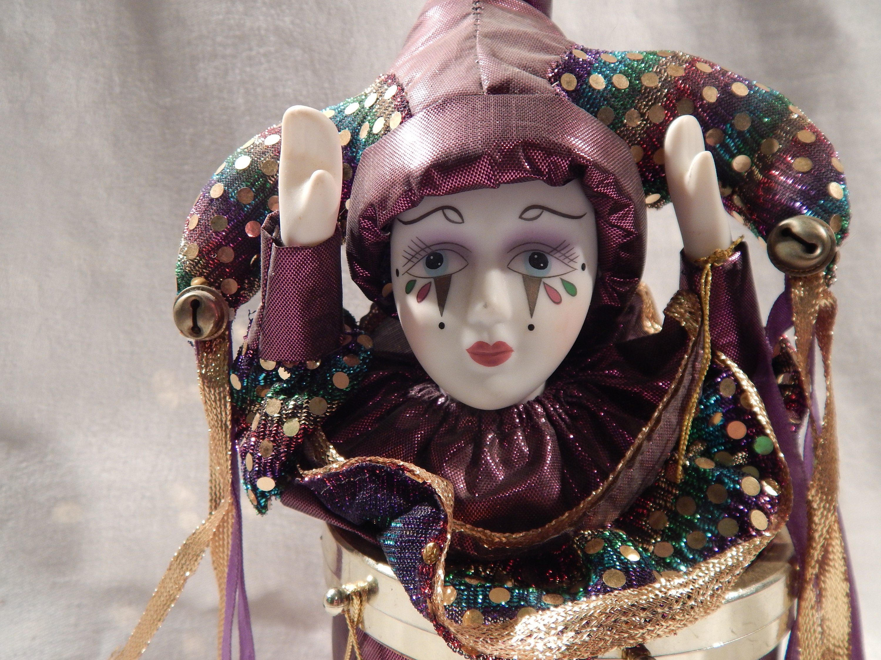 Vintage Grand Casino Musical Jester - Etsy UK