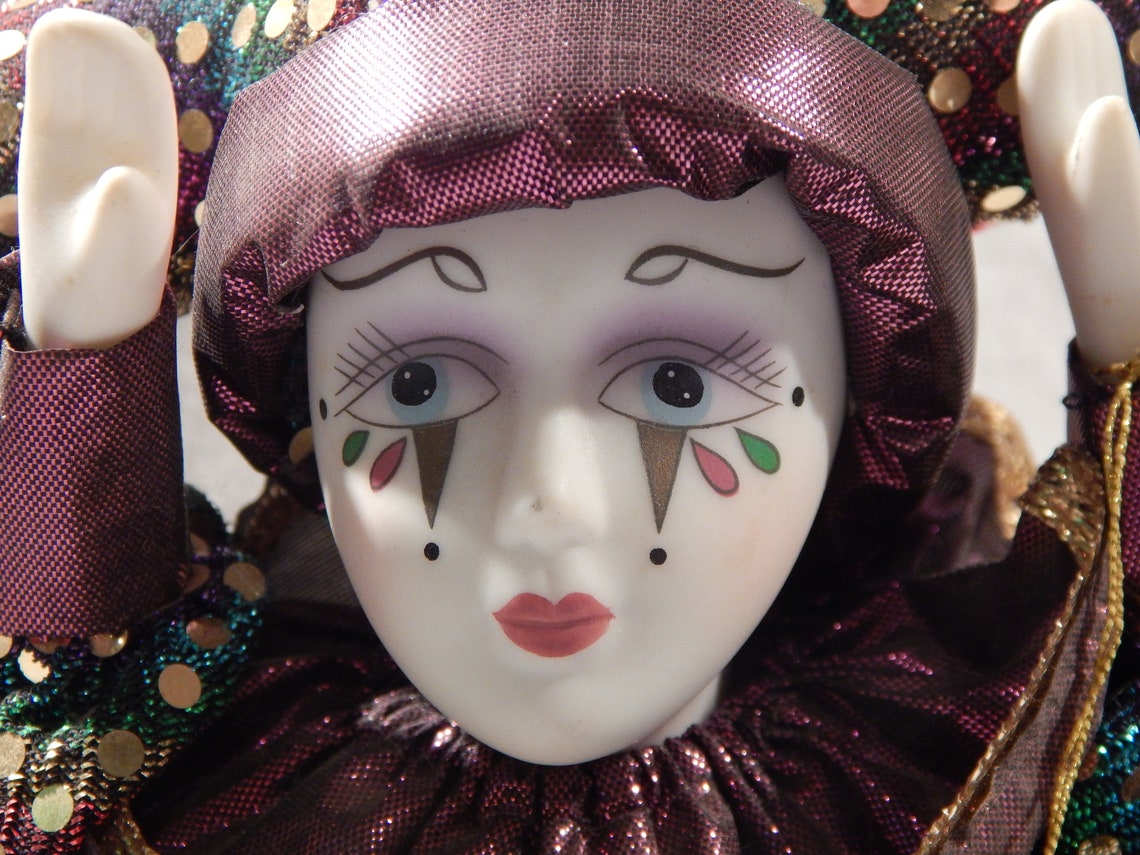 Vintage Grand Casino Musical Jester - Etsy UK