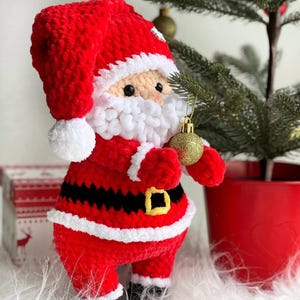 Santa Crochet Pattern, Santa Claus Amigurumi, santa Claus Crochet ...