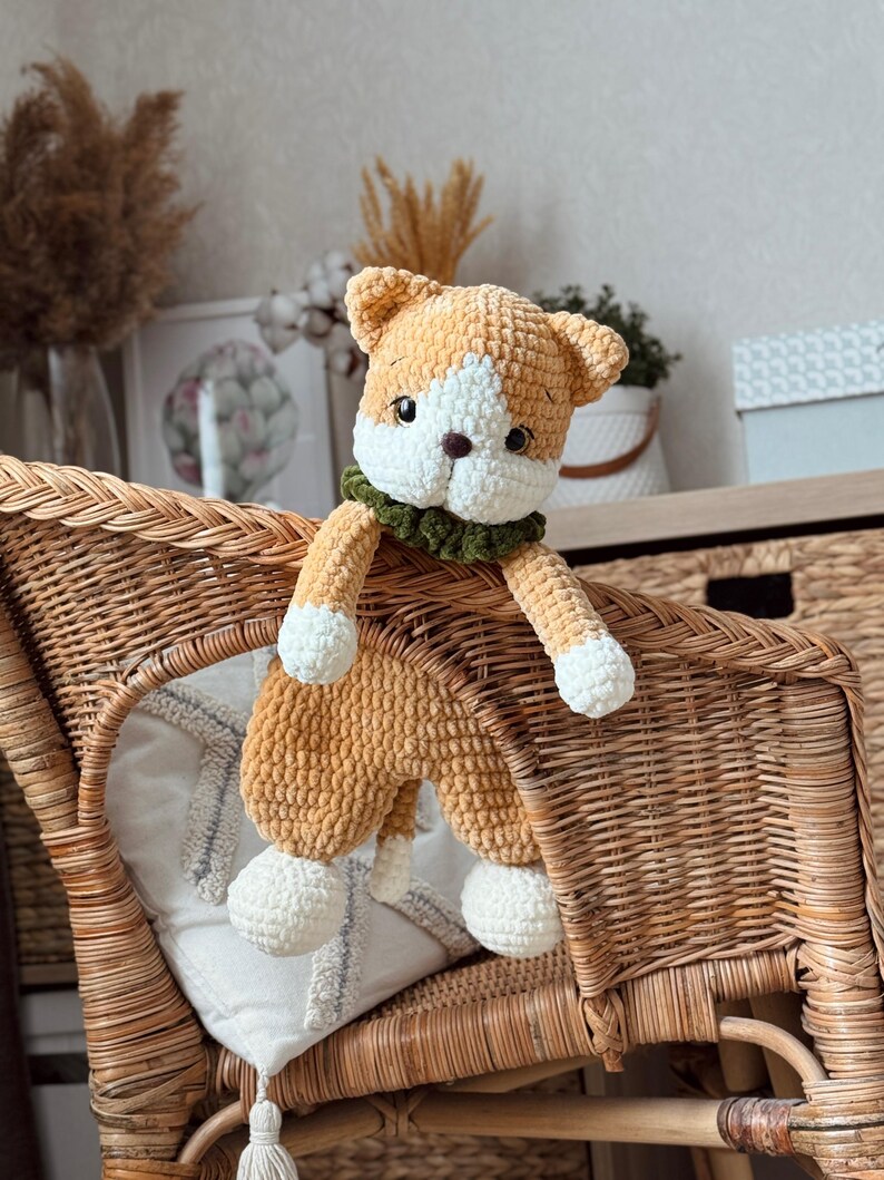 Crochet Snuggler Cat Pattern, Amigurumi Kitten Pattern, Cat Pattern ...