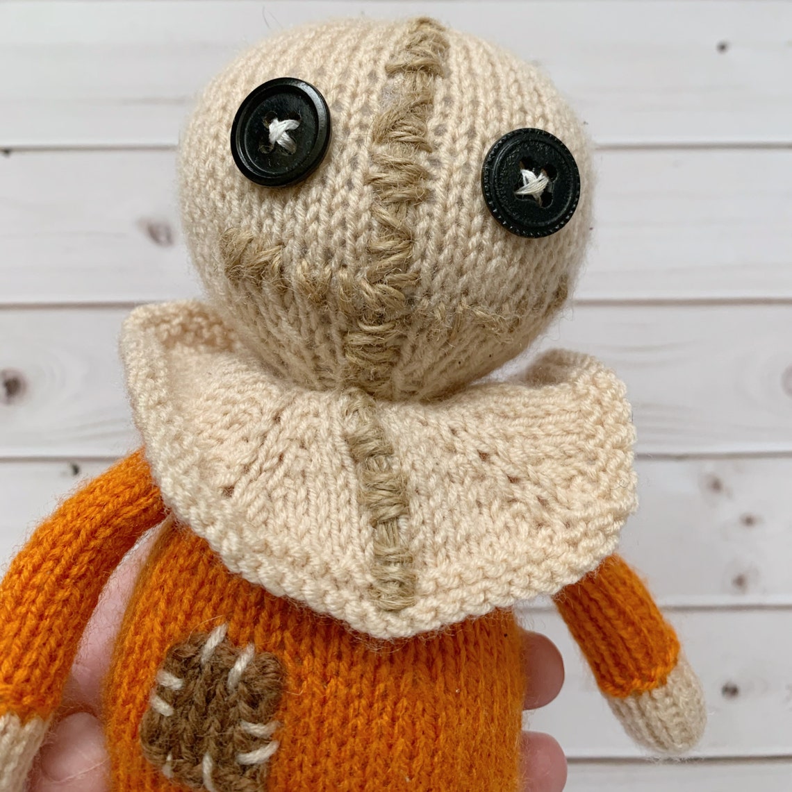 Sam Spirit Halloween Knitting Pattern Monster Doll Halloween | Etsy