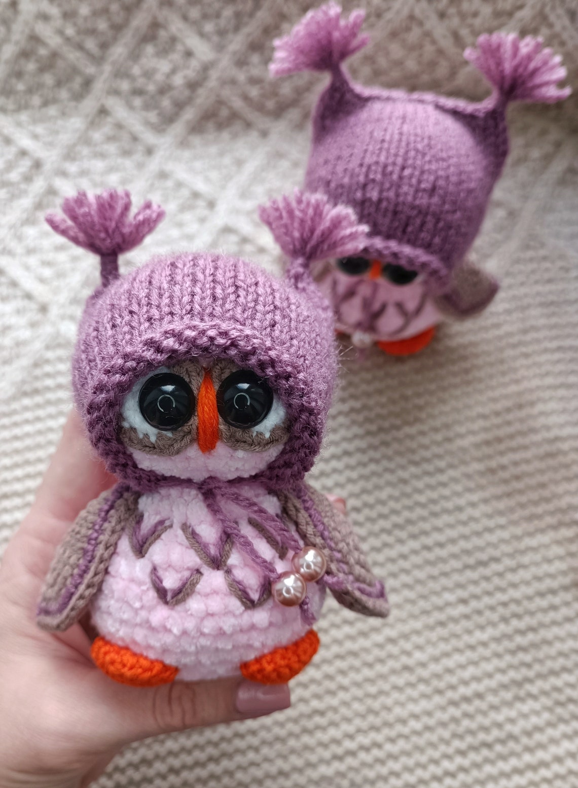 Pattern Mini Owl Crochet Amigurumi - Etsy