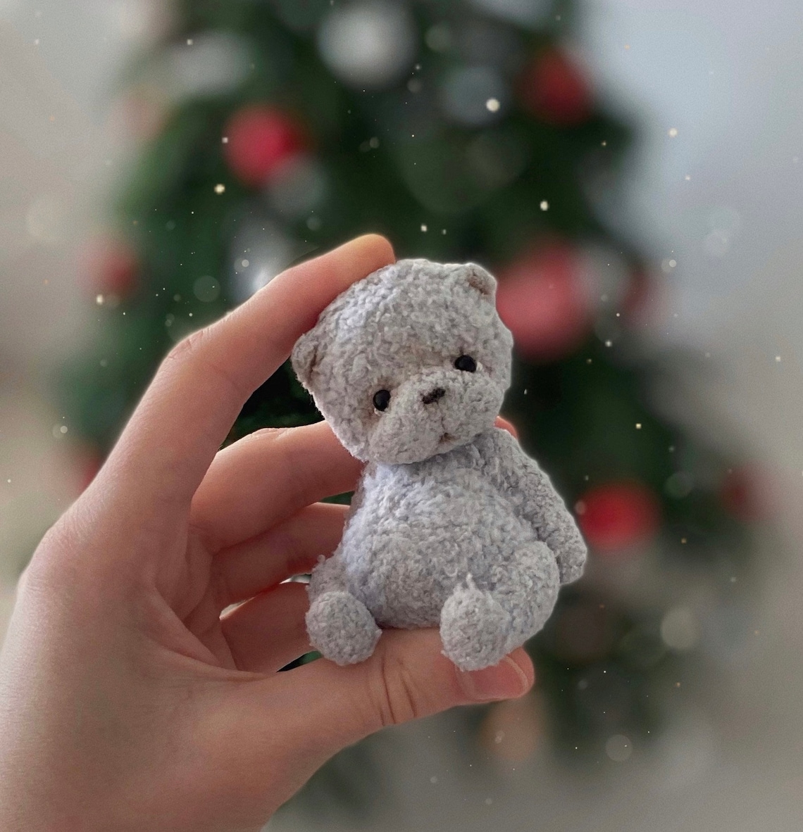 CROCHET PATTERN Micro Toy Bear Boo Amigurumi Baer Boo - Etsy