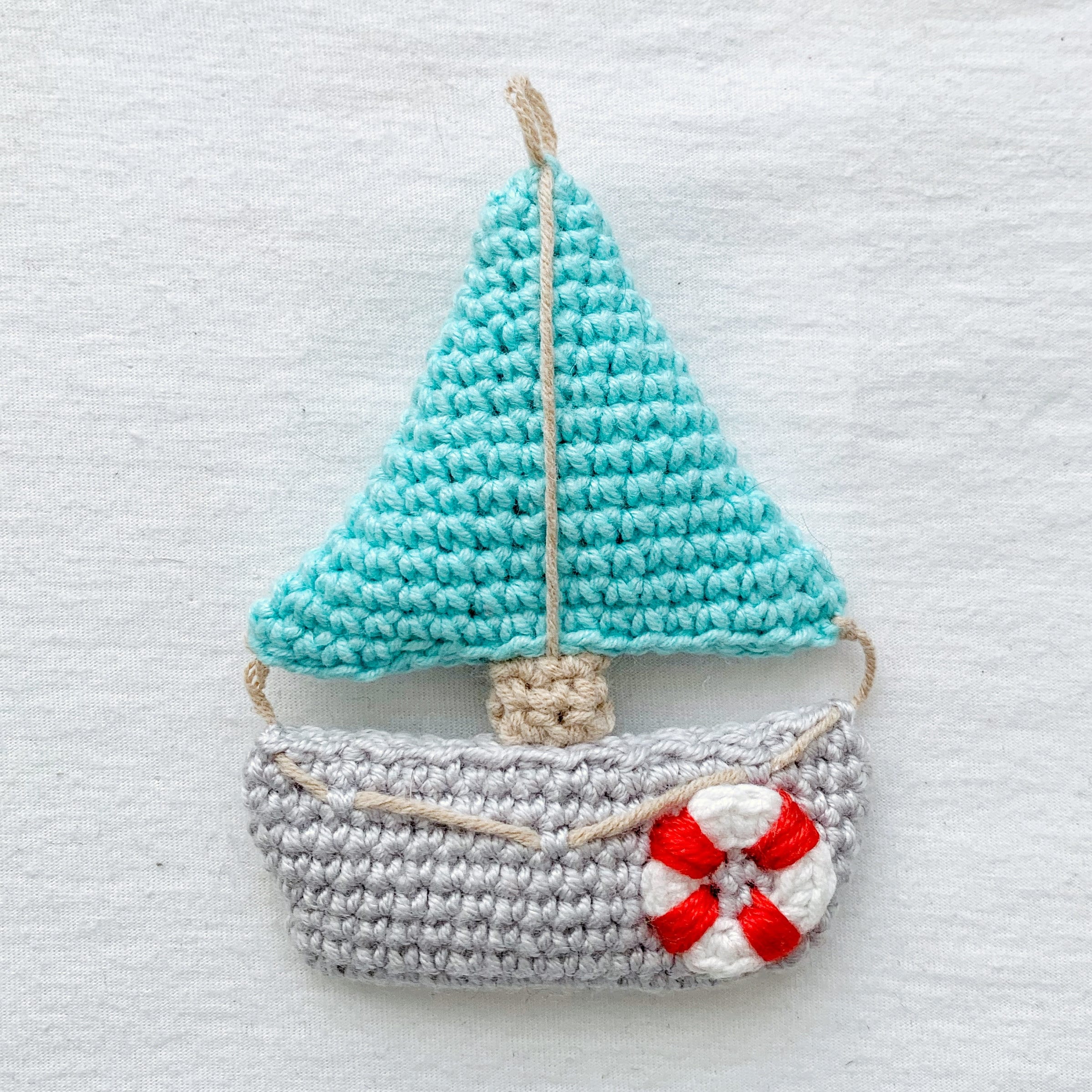Boat Crochet Pattern Wall Decor in a Marine Style Amigurumi - Etsy